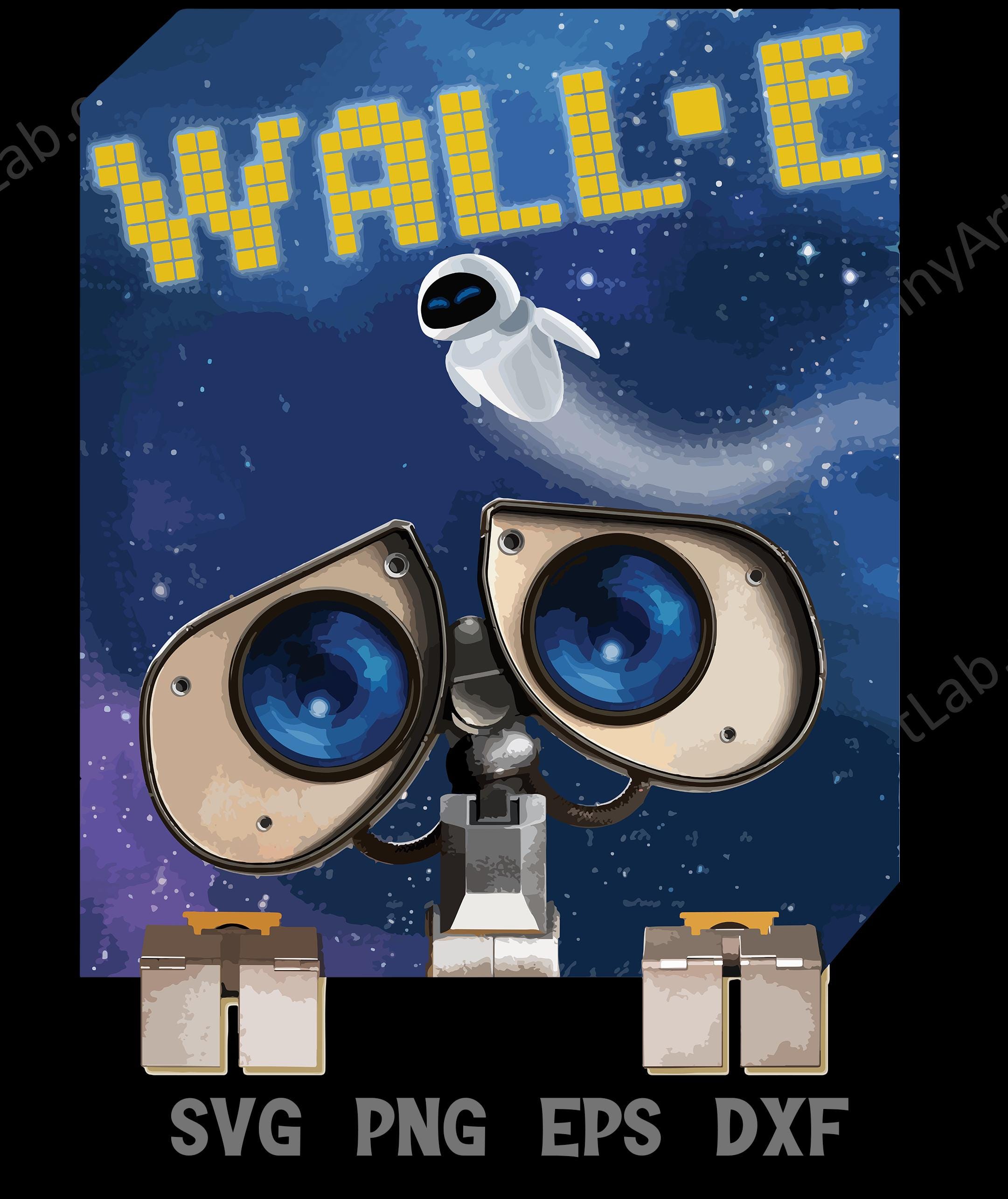 Wall-e Art Svg, Wall-e Png, Wall-e Svg, Wall-e Shirt Diy Svg, Wall-e ...