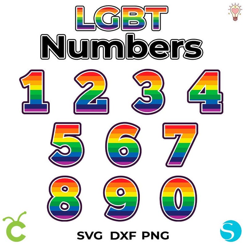 LGBT Svg Bundle, LGBT Png Clipart, LGBT Rainbow Svg, Lgbt Cricut File ...