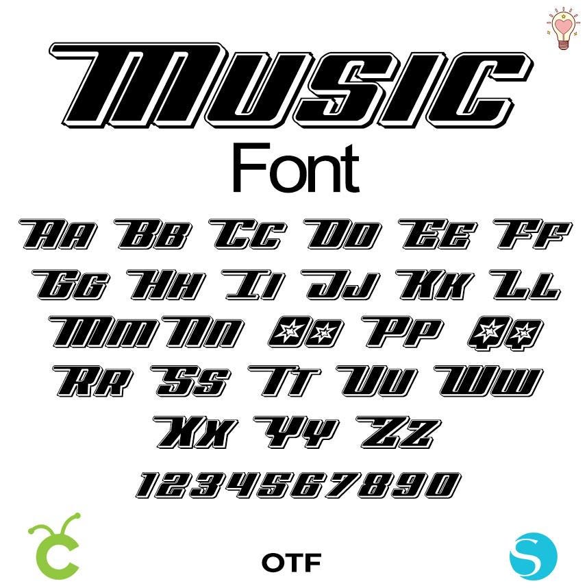 Rocks Fonts Bundle, Rock Font Cricut, Distressed Font Otf, Rocks Font ...