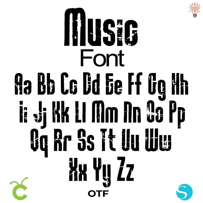 Rocks Fonts Bundle, Rock Font Cricut, Distressed Font Otf, Rocks Font ...