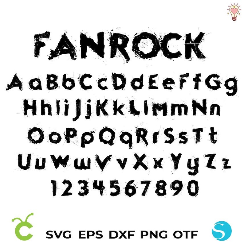 Rocks Font Bundle, Rock Letters SVG Cricut, Distressed Font Svg, Rock ...