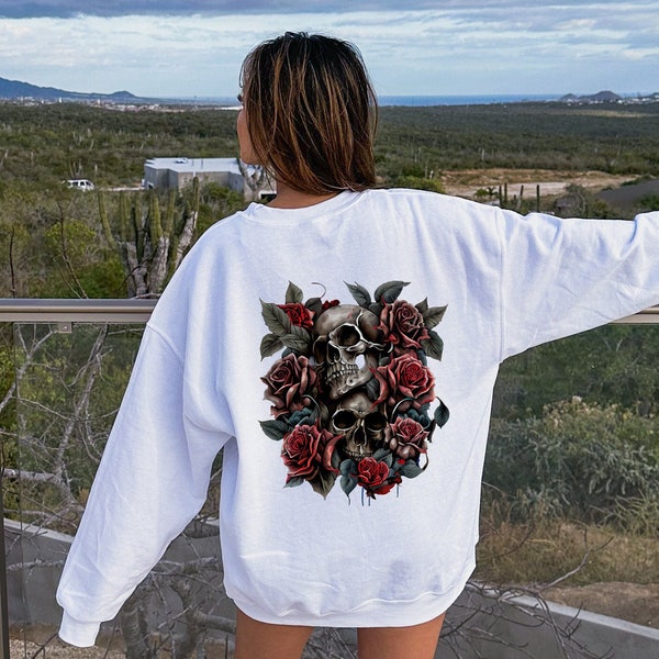 Skull Sweater Girls - Etsy