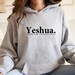 Yeshua Christian Hoodie Christian Hoodie Faith Hoodie - Etsy