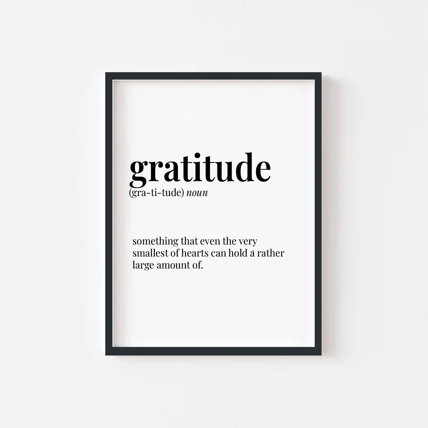 Gratitude Word Definition Print - Winnie the Pooh Inspirational Quote ...