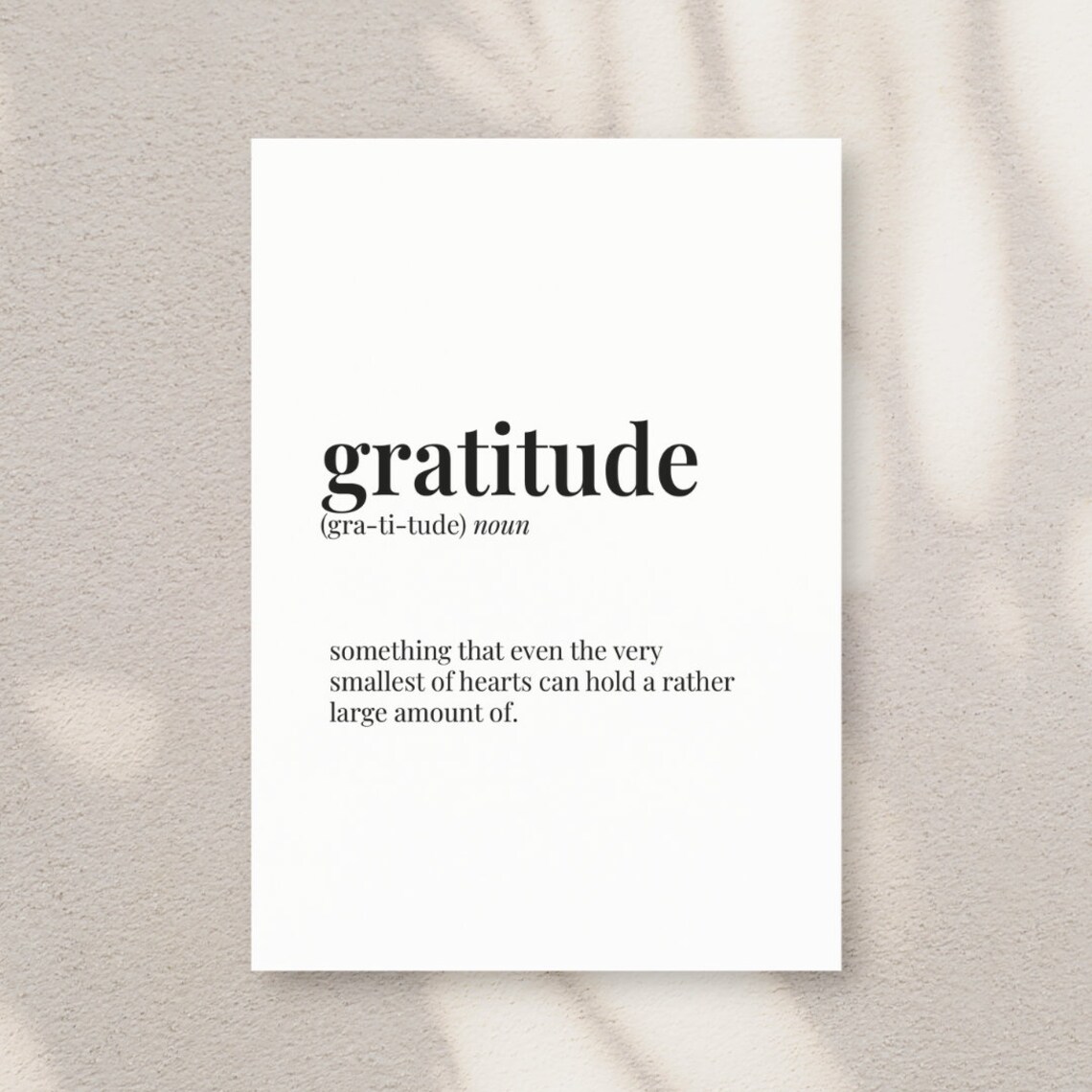 Gratitude Word Definition Print - Winnie the Pooh Inspirational Quote ...