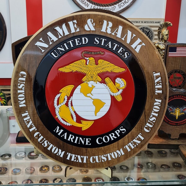 Military Plaque - Etsy