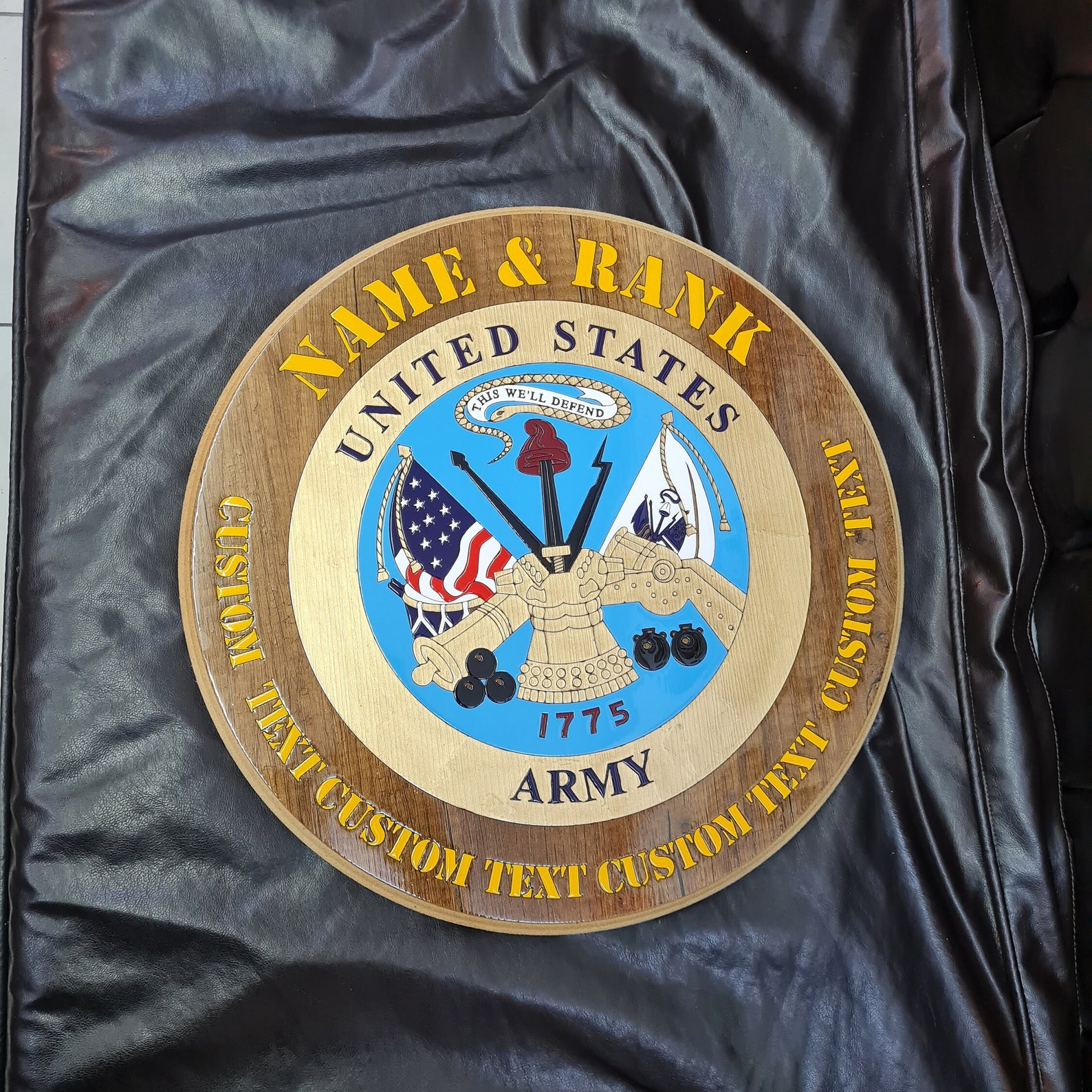 Personalized Army Plaque, Marine Wall Sing, Military Plaque. - Etsy