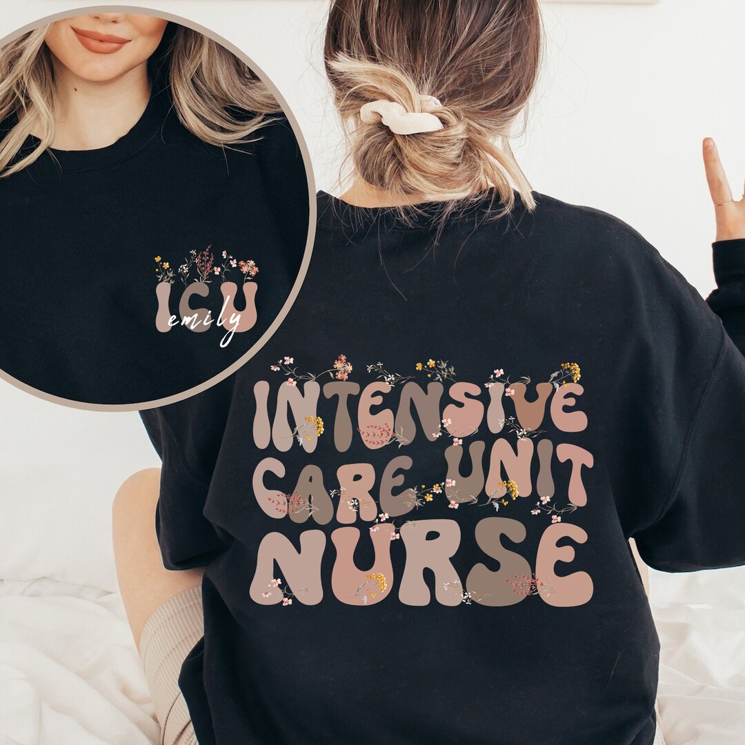 Personalized Intensive Care Unit Shirt, ICU Shirt, Medical ICU Shirt ...