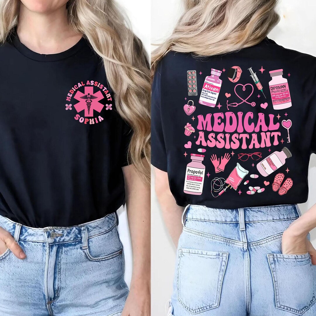 Personalized Medical Assistant Shirt, Valentine Medical Shirt ...