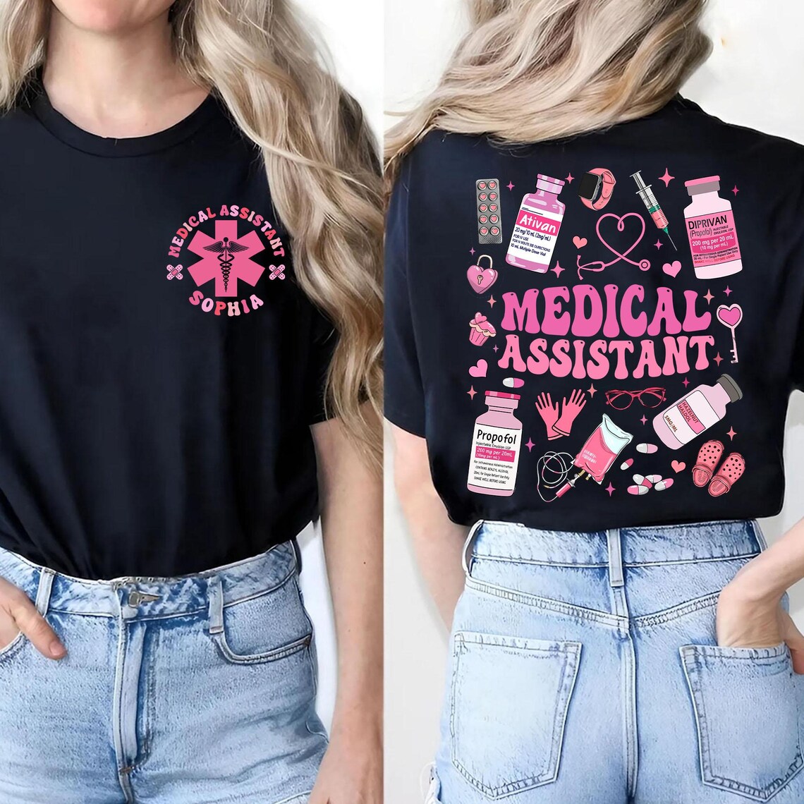 Personalized Medical Assistant Shirt, Valentine Medical Shirt ...