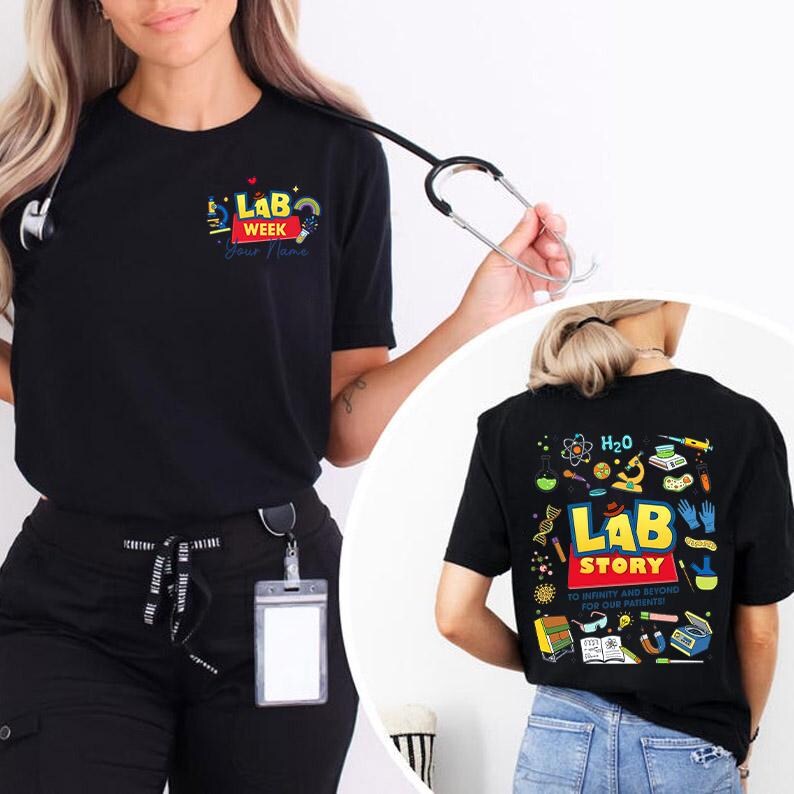 Custom Name Lab Week 2026 Shirt, Laboratory Team,patient Care Tech Lab ...