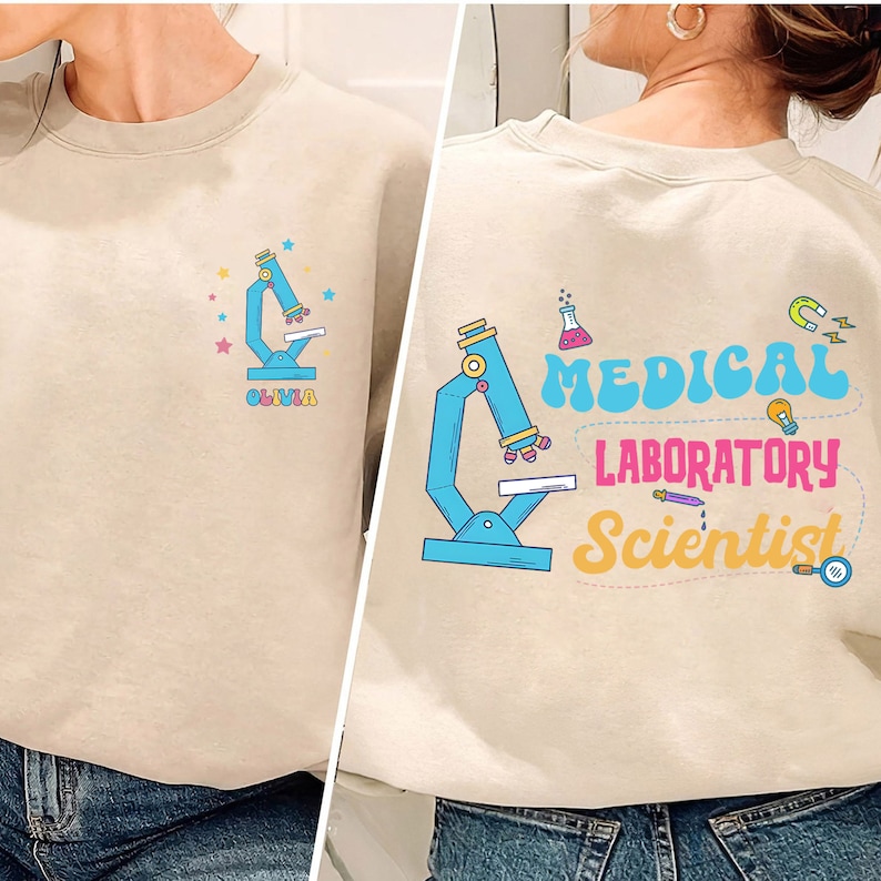 Custom Name Lab Tech Shirt, Medical Lab Science Shirt,med Tech Tee ...