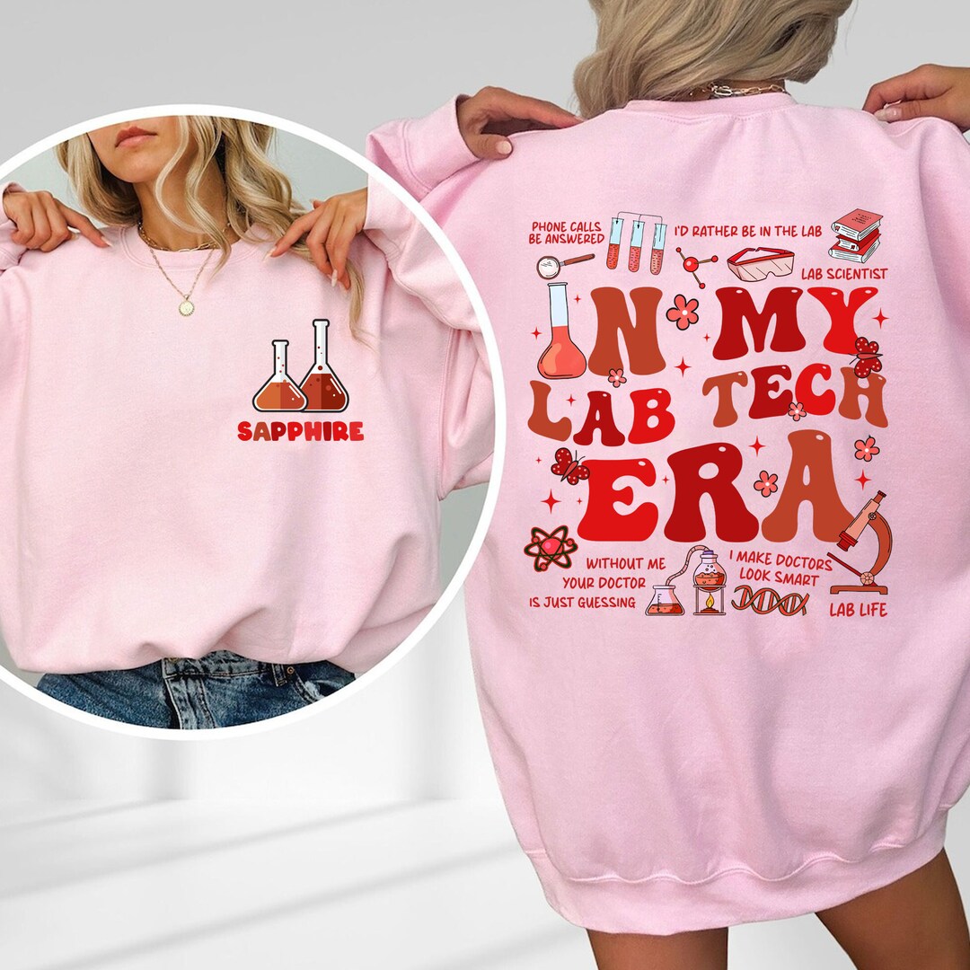 In My Lab Tech Era Laboratory Scientist Customized Shirt, Lab Tech ...