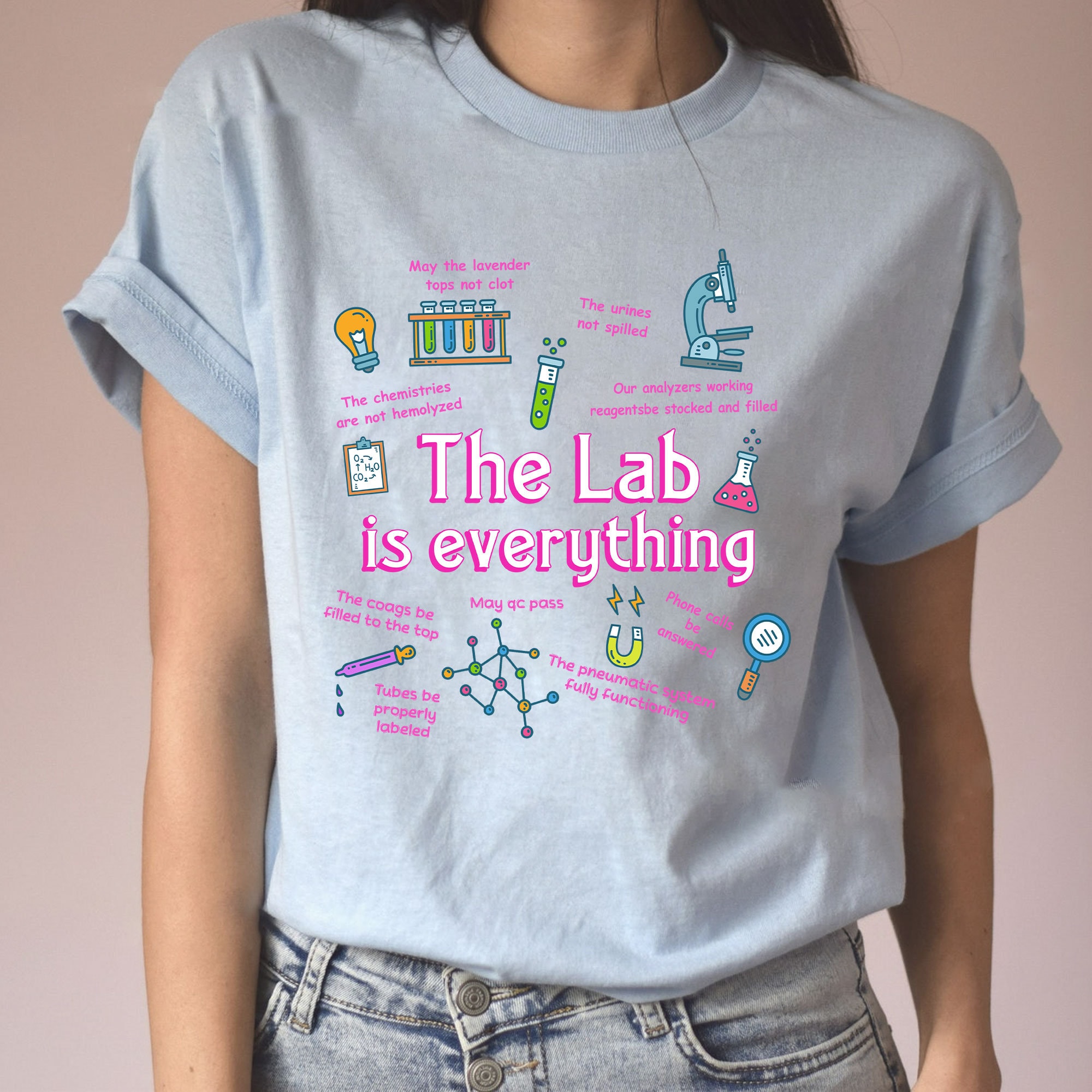 The Lab is Everything Shirt, Retro Lab Tech Shirt, the Lab Tech's ...