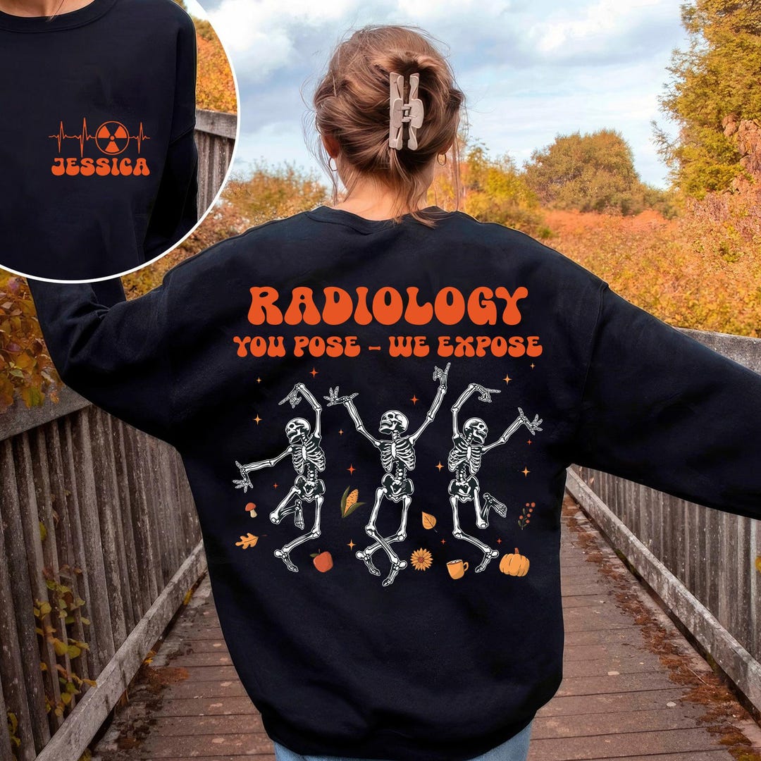 Radiology You Pose We Expose Shit, Xray Tech Shirt, Custom Name Rad ...
