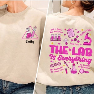 Custom Name Lab Week 2024 Shirt, the Lab is Everything Shirt, Med Tech ...