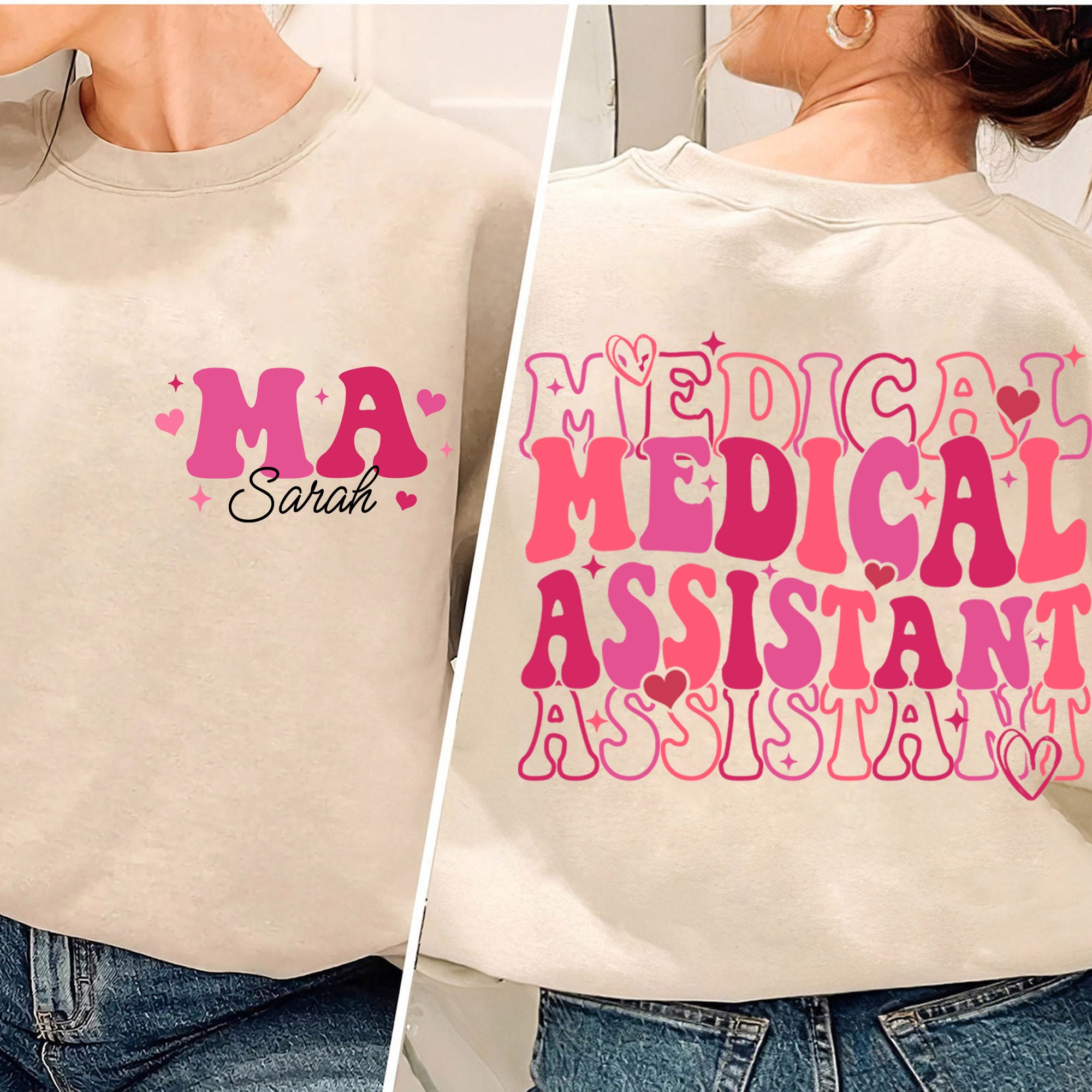 Custom Medical Assistant Shirt, CMA Shirt, Nursing Assistant, Medical ...