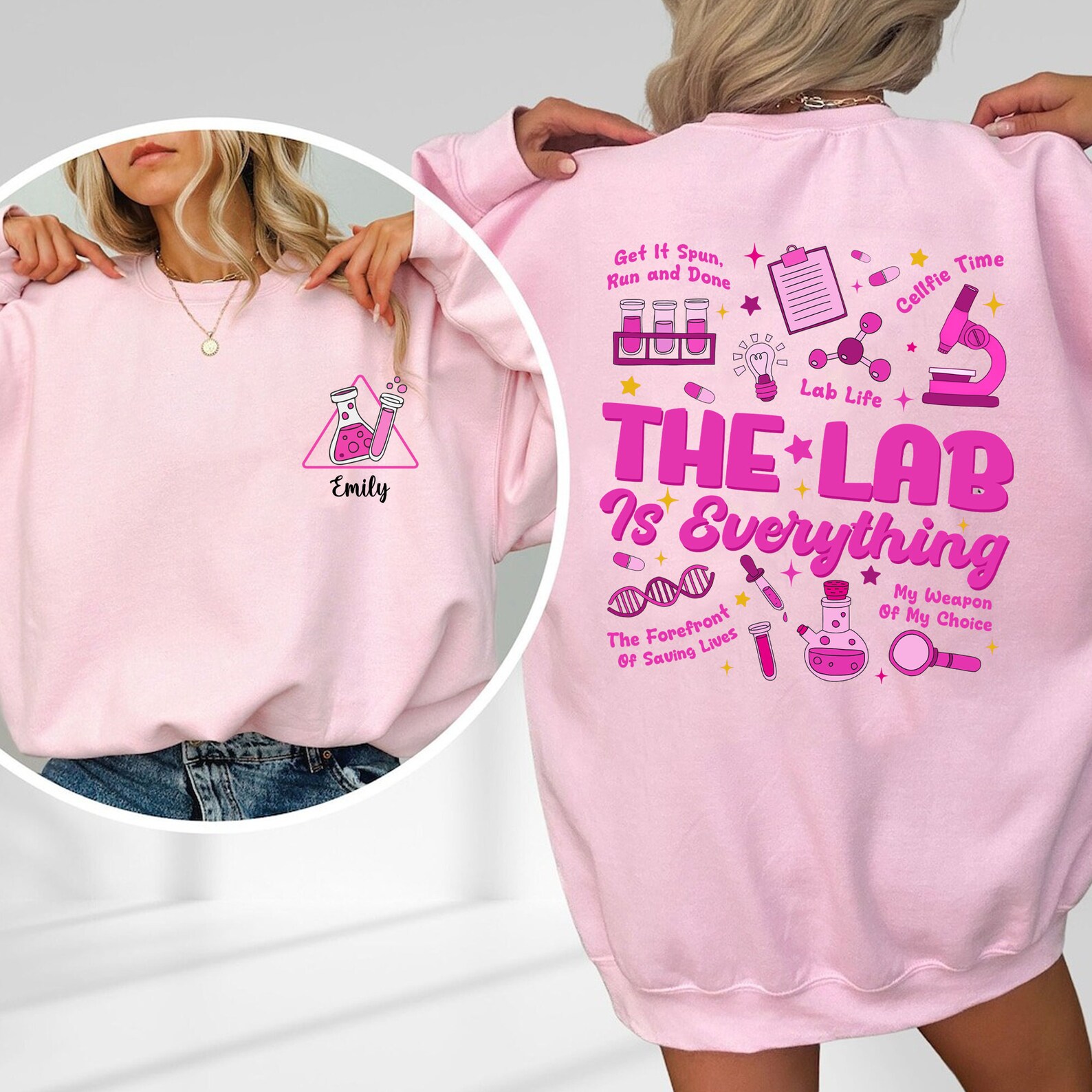 Custom Name Lab Week 2024 Shirt, the Lab is Everything Shirt, Med Tech ...