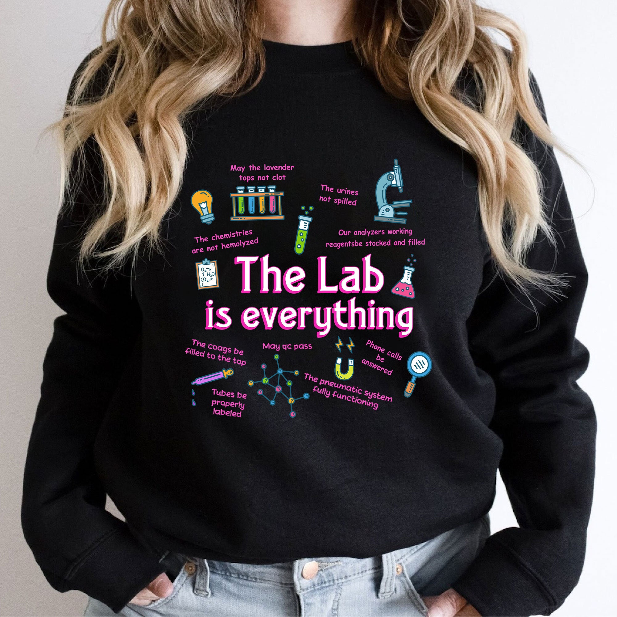 The Lab is Everything Shirt, Retro Lab Tech Shirt, the Lab Tech's ...