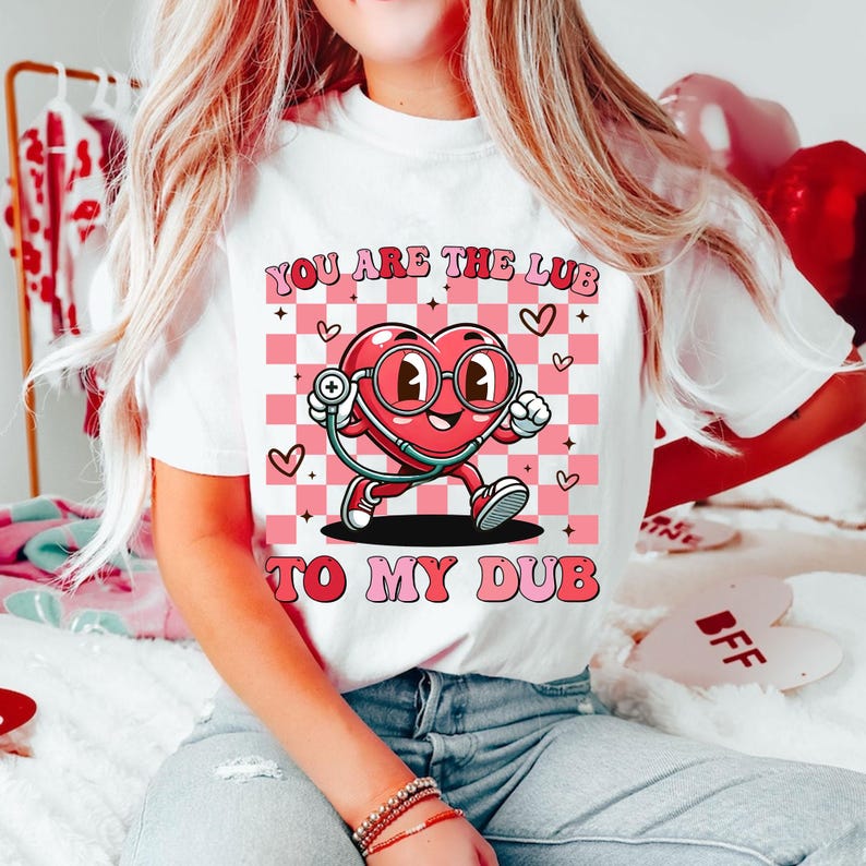 Cardiology You Are the Lub to My Dub Shirt, Valentines Day Nurse Shirt ...