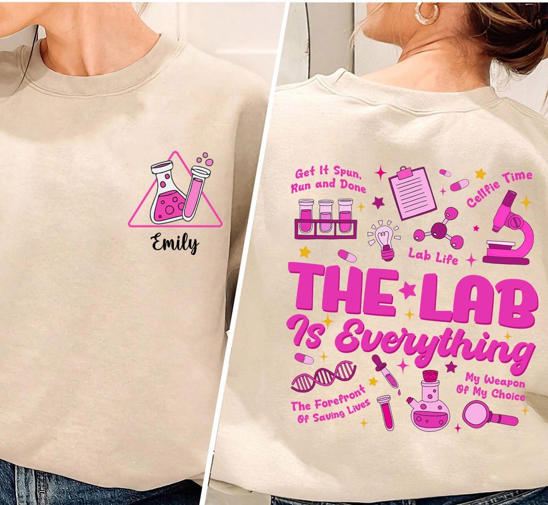 Custom Name Lab Week 2024 Shirt, the Lab is Everything Shirt, Med Tech ...