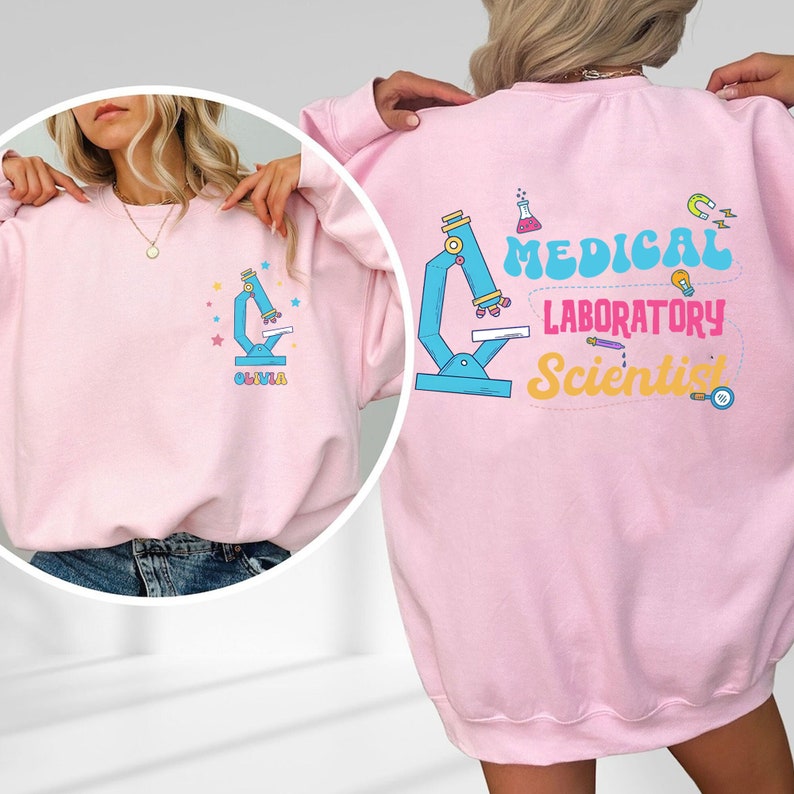 Custom Name Lab Tech Shirt, Medical Lab Science Shirt,med Tech Tee ...