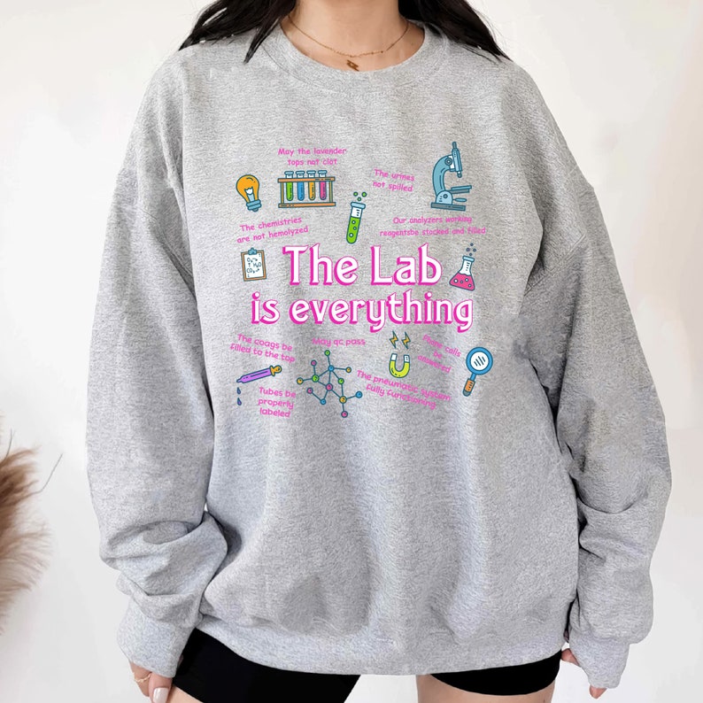 The Lab is Everything Shirt, Retro Lab Tech Shirt, the Lab Tech's ...