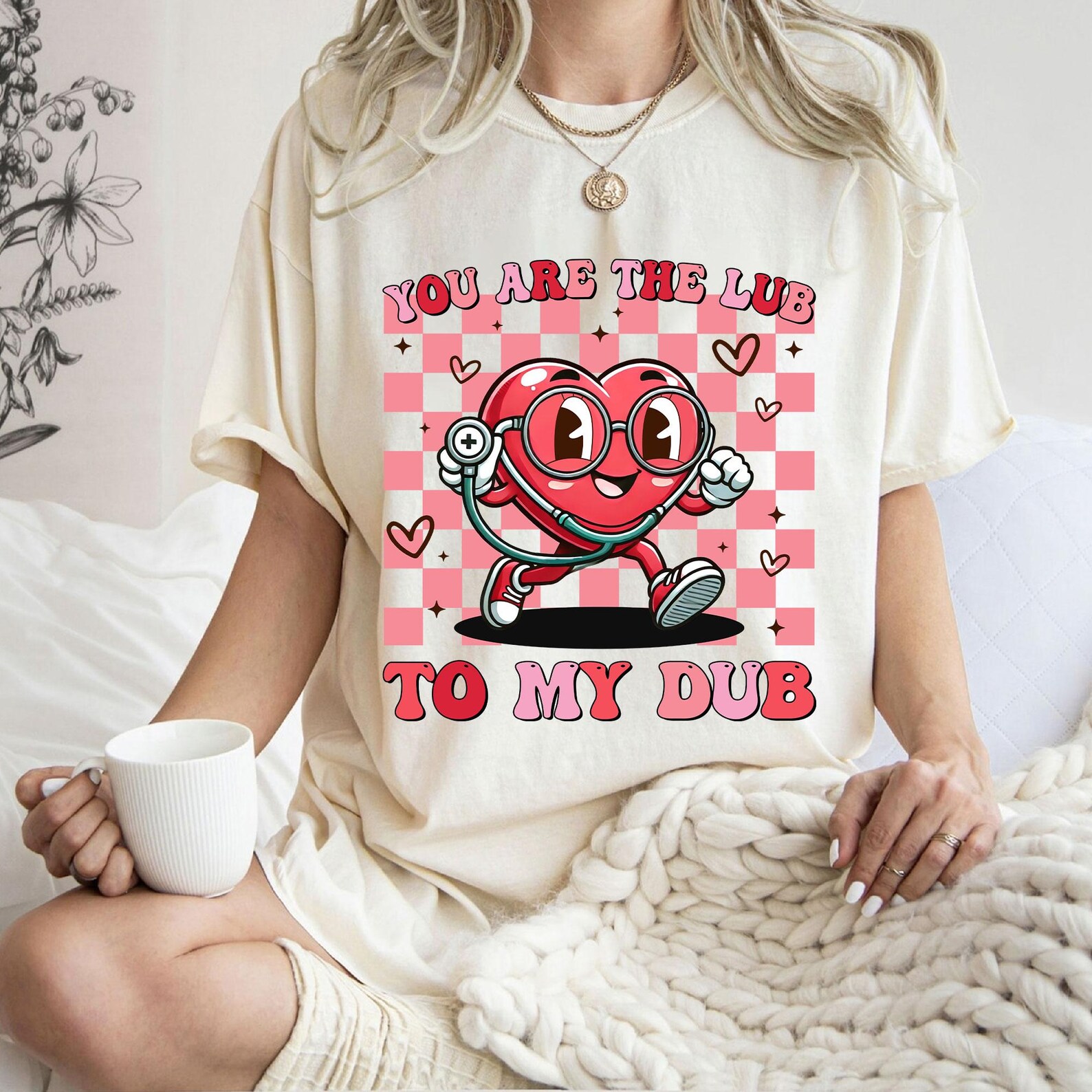 Cardiology You Are the Lub to My Dub Shirt, Valentines Day Nurse Shirt ...