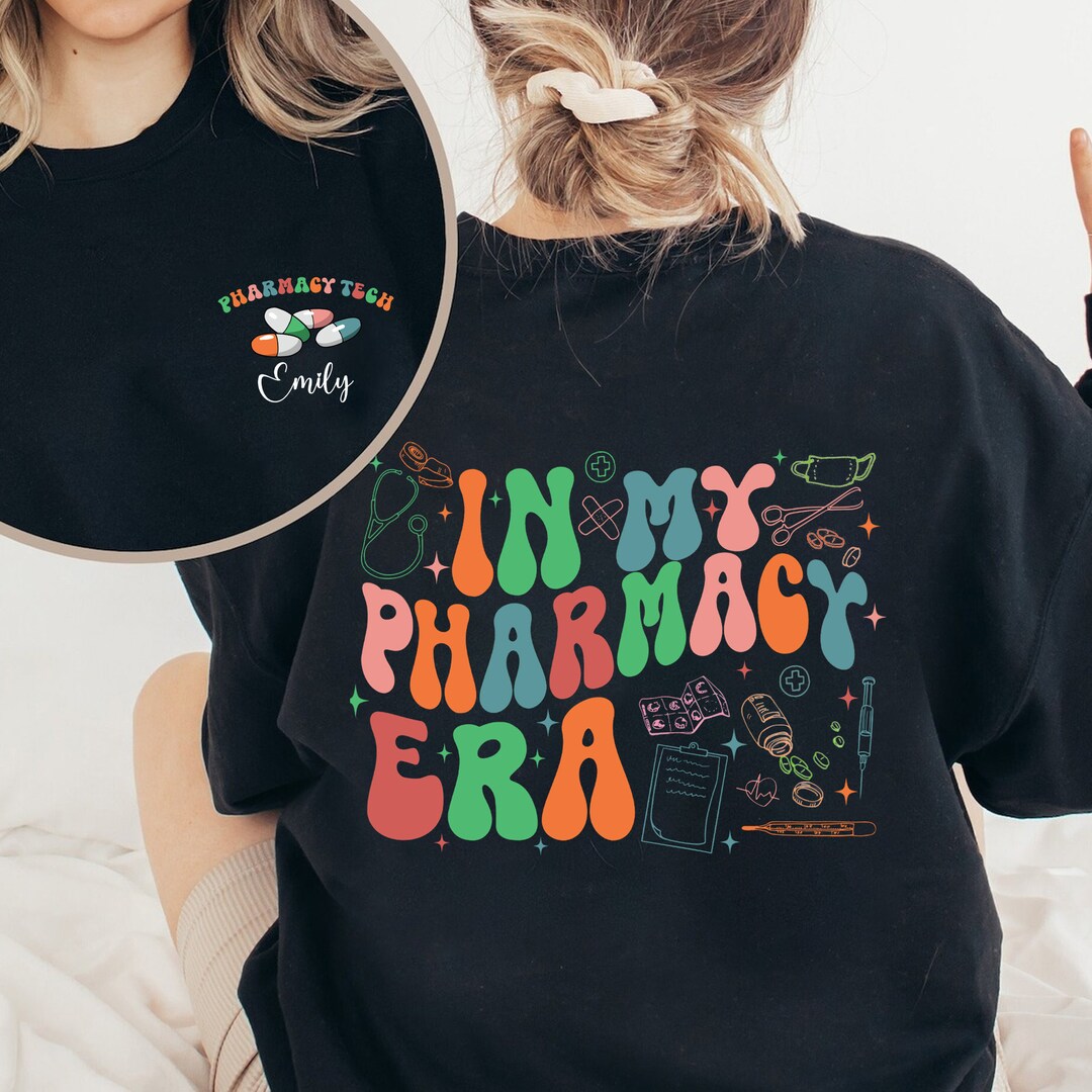 Personalized in My Pharmacy Era Shirt, Pharmacy Squad Shirt, Pharmacy ...