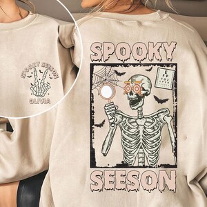 Personalized Optometry Halloween Crew, Spooky Seeson Shirt, Optometrist ...