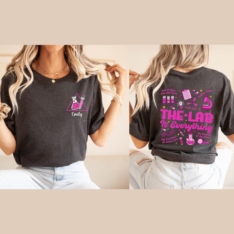 Custom Name Lab Week 2024 Shirt, the Lab is Everything Shirt, Med Tech ...