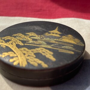 A Japanese Komai Type K24 Gold Marked Damascene Compact With - Etsy