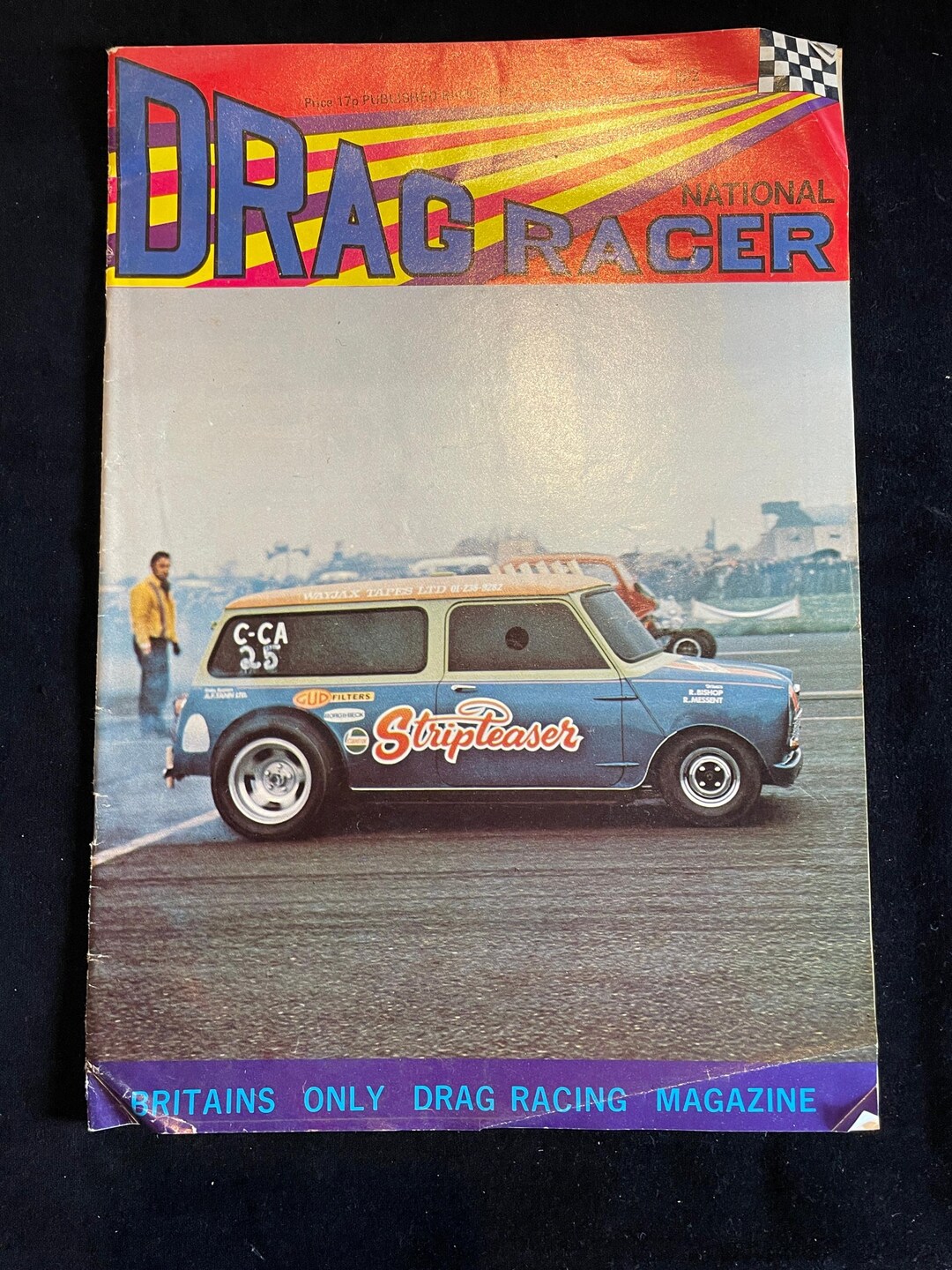 An Original Vintage National Drag Racer Magazines From 1972 and Two ...