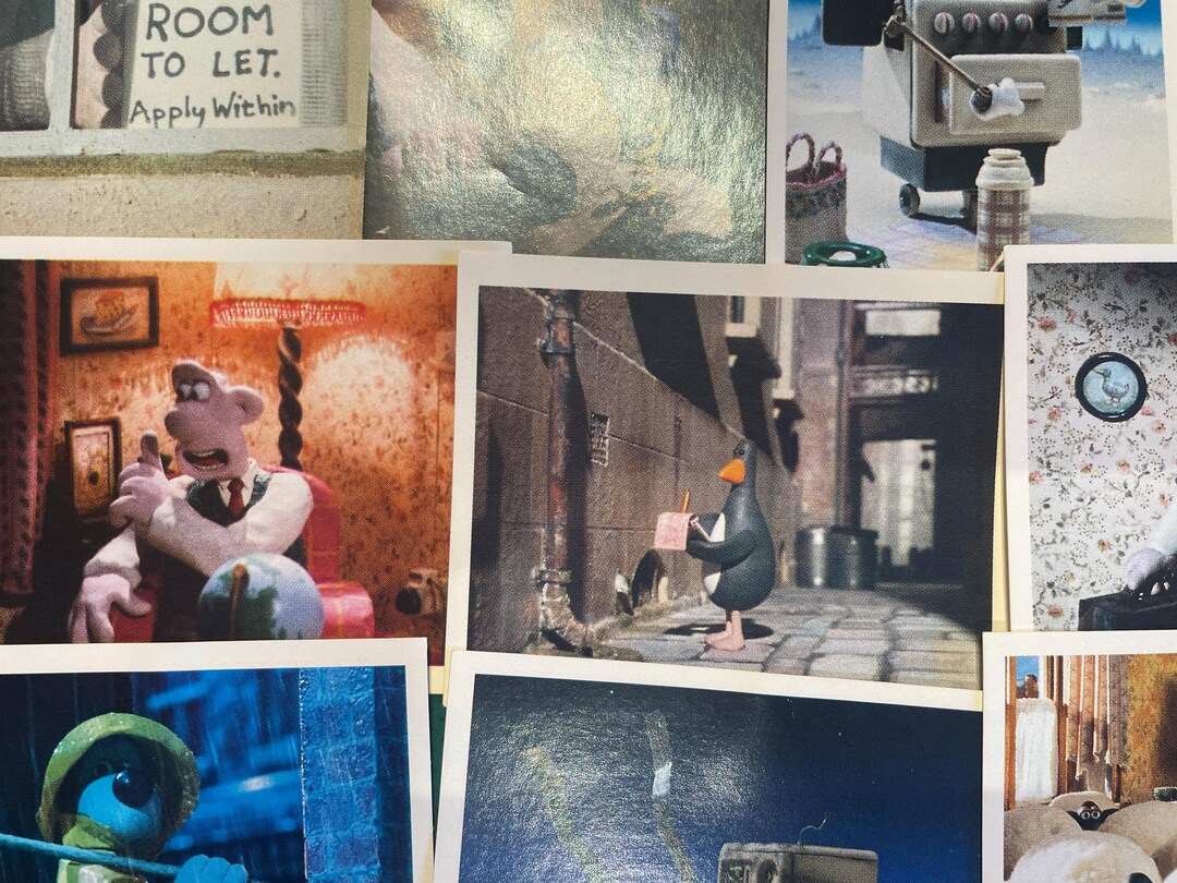 Collection of Wallace and Gromit Merlin Collection Stickers for the ...