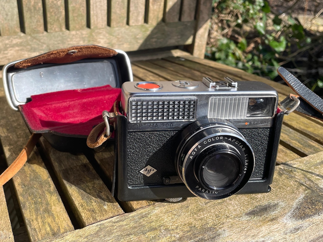 Vintage Agfa Optima 200 Sensor 35mm Film Camera With Original Case ...