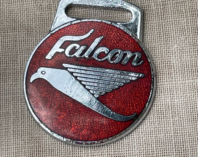 A Ford Falcon Vitreous Enamel Key Fob Badge 28mm Diameter - Etsy