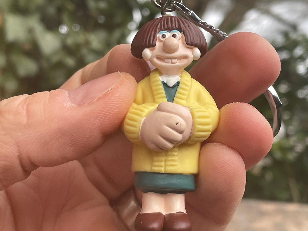Wallace and Gromit Wendolene Ramsbottom Key Ring - Etsy