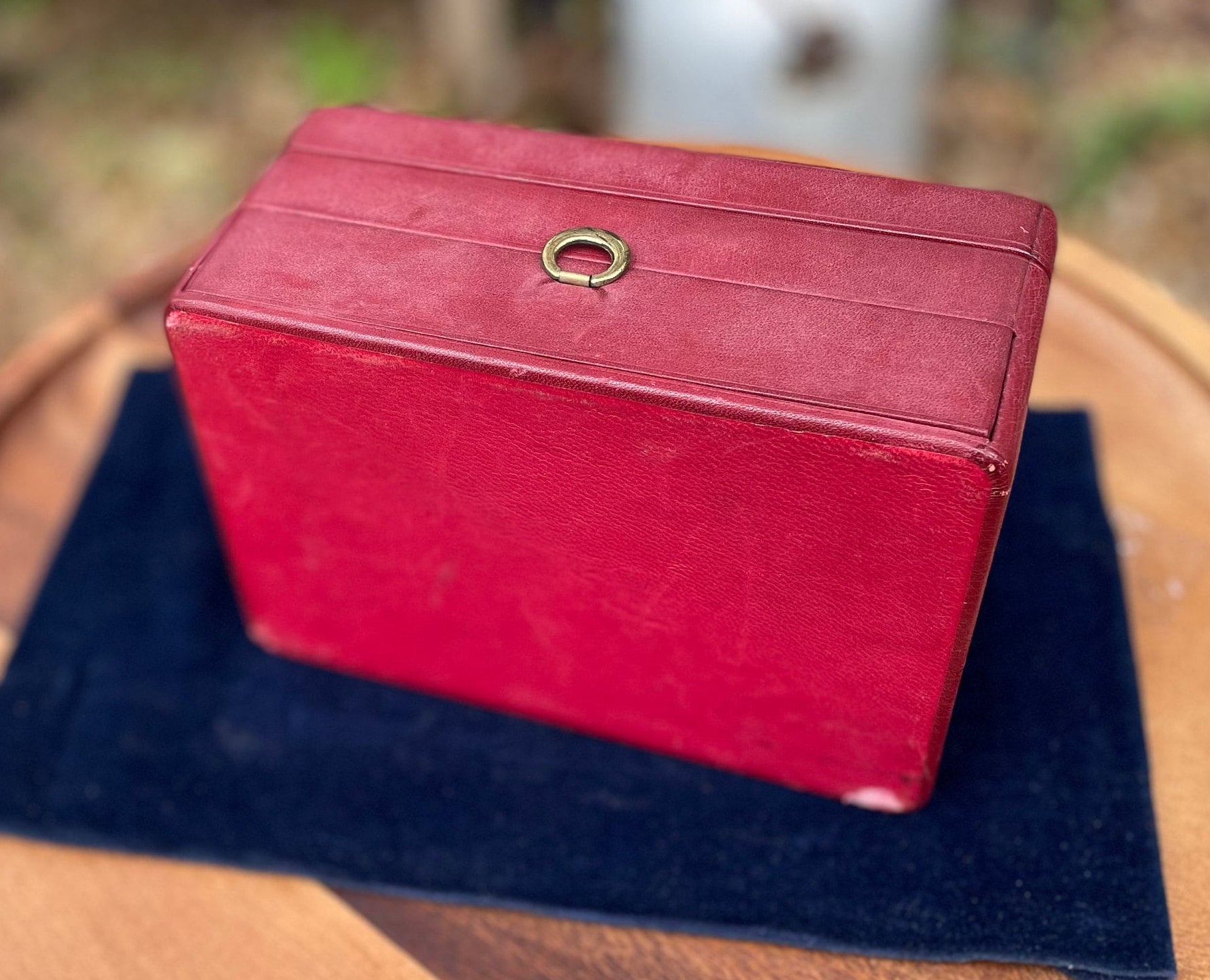 A Vintage Bridge Card Box Cards and Marker Pads 16cm Wide - Etsy