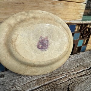 Vintage Beverly Pattern Meat Platter Plate Made by Empire England - Etsy