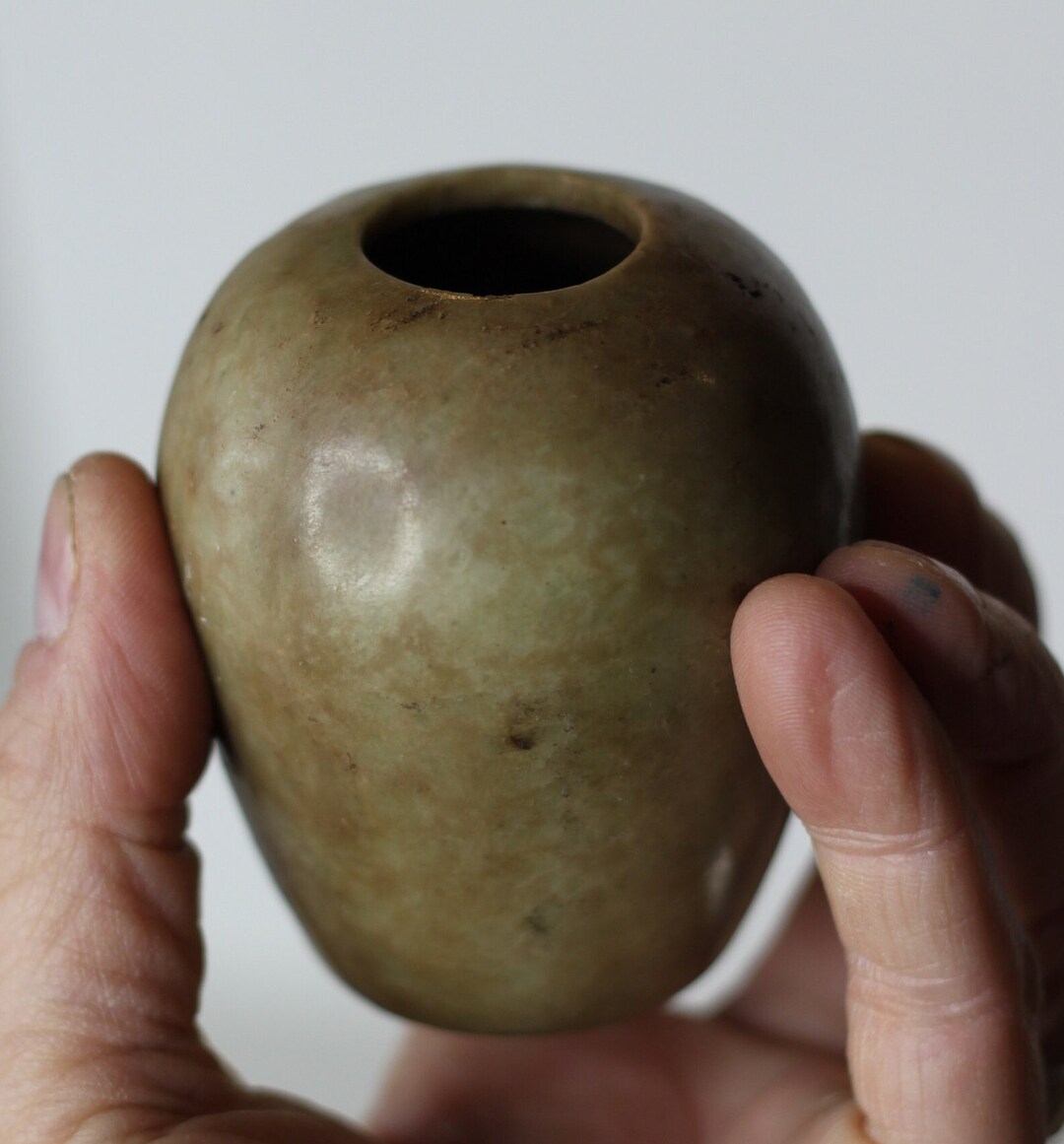 A Chinese Soapstone Pot 8cm Tall - Etsy