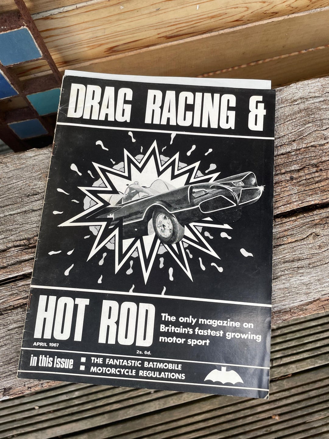 1960s Batmobile Special, Hot Rod Magazine, Drag Racing Feature ...