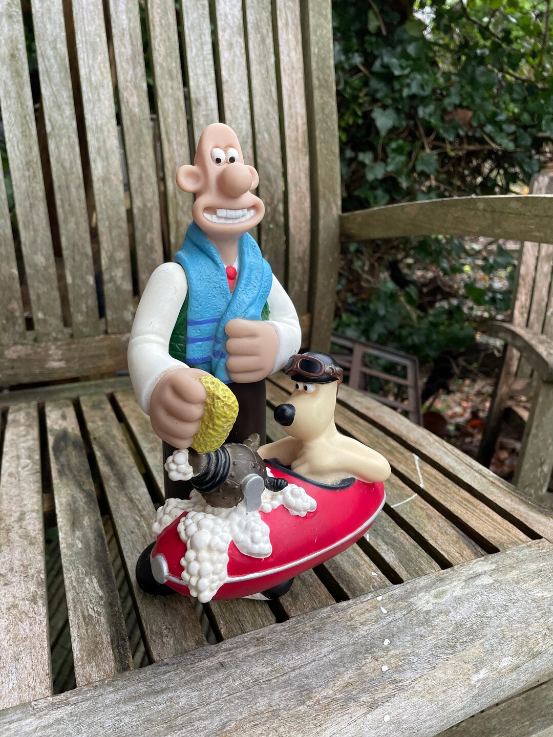 Large Wallace and Gromit Plastic Bath Time Soap Dispenser 25cm Tall - Etsy