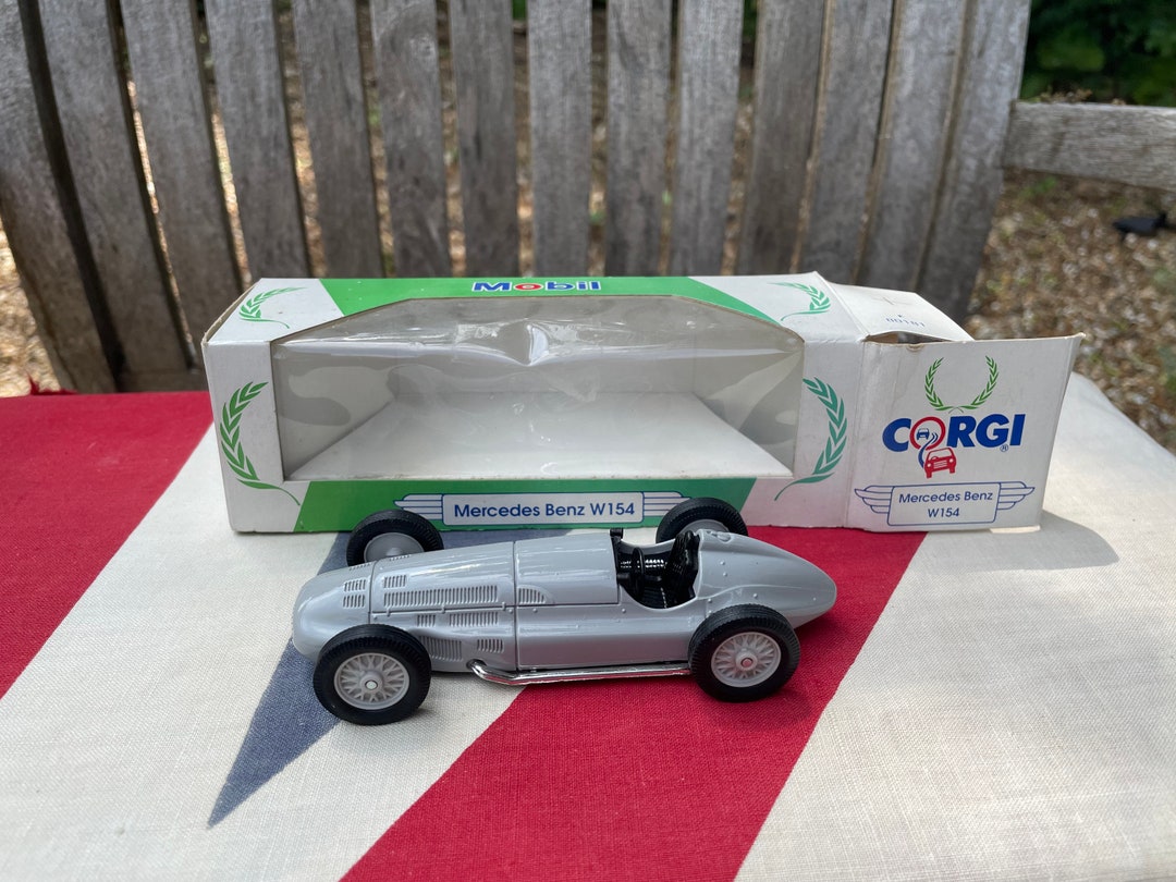 A Corgi Mobil Motor Sport Collection Mercedes W154 Grey Made in GB ...