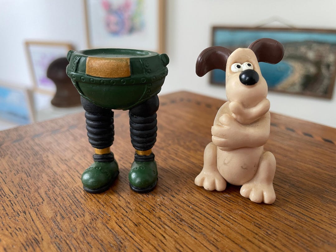 Wallace Gromit Figure Lot – Gromit Mini the Wrong Trousers – Aardman ...