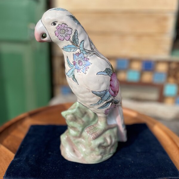 Ceramic Parrot - Etsy
