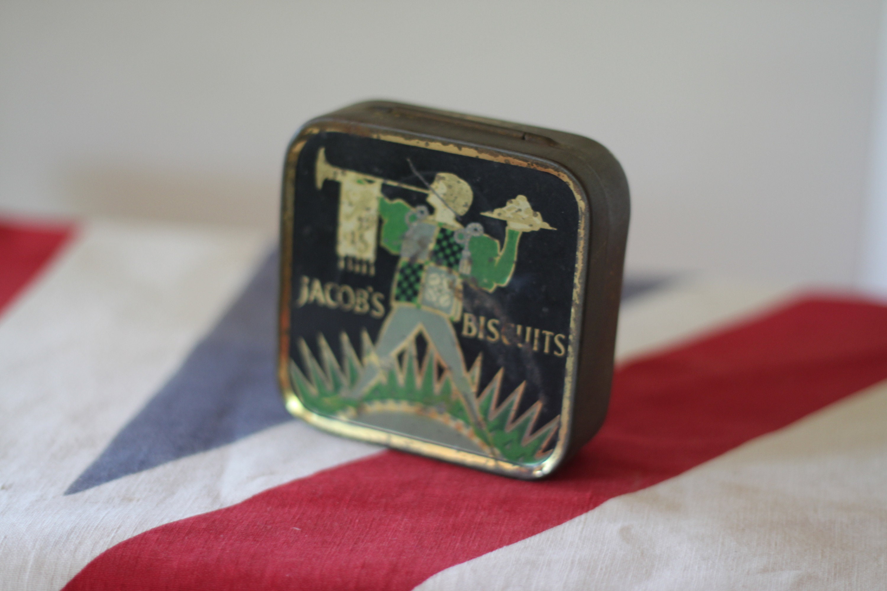 A 1930's Miniature Jacob's Biscuits Sample Tin With - Etsy UK