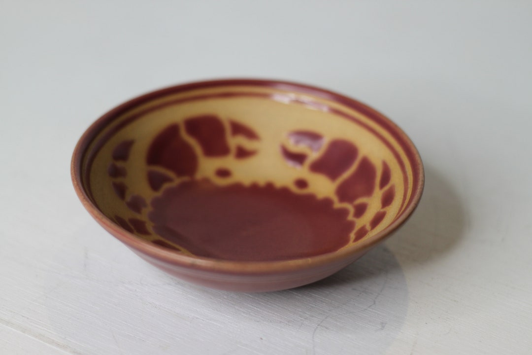 A Donald Mills Small Crab Dish British 20th Century Potter 11cm Dia. - Etsy