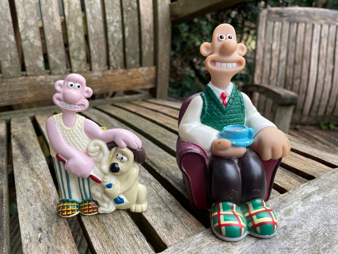 Wallace and Gromit Collectable Vintage Soap Top and Toothbrush Holder ...