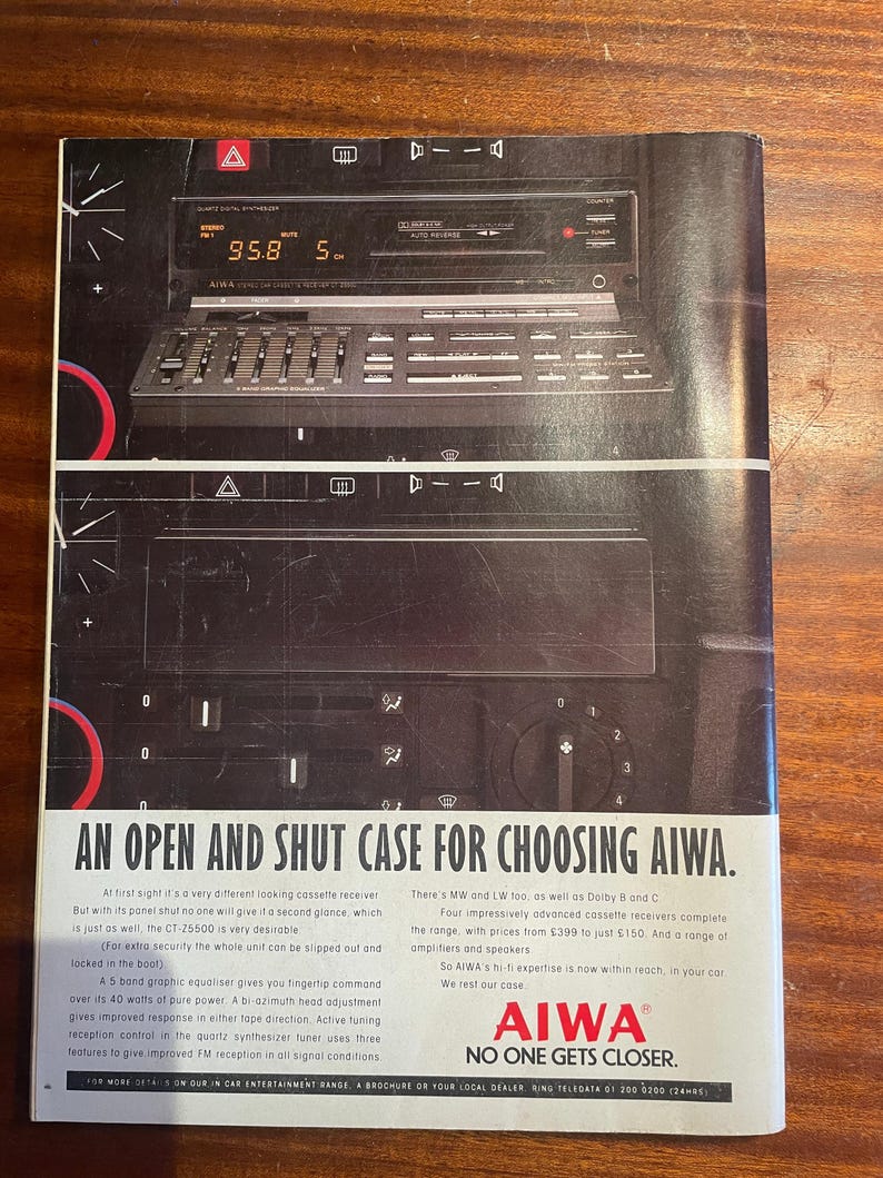 Vintage Autocar Magazine – Full Motorfair Show Guide (21 October 1987 ...