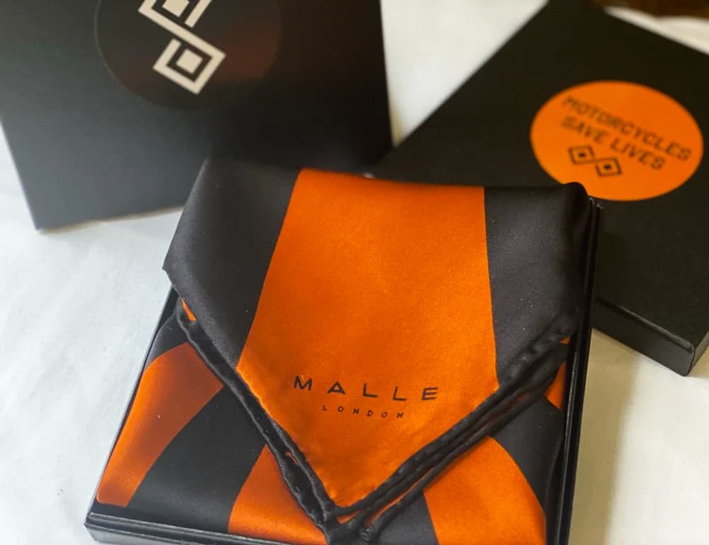 Stylish Silk Motorcycle Scarf - the Perfect Gift - Etsy UK